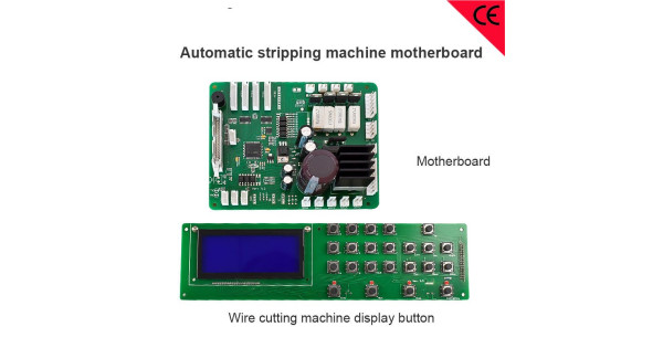 Automatic Wire Stripping Machine Motherboard Control Panel Display Buttons